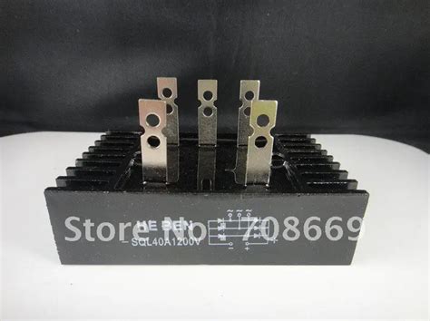 3 Phase Diode Bridge Rectifier 40a 1200v Sql40a New 