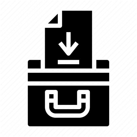 Document Download File Load Save Icon