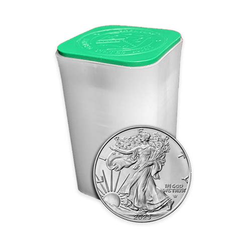 2023 1 Oz American Silver Eagle Tube Bu 20 Coins From Pimbex