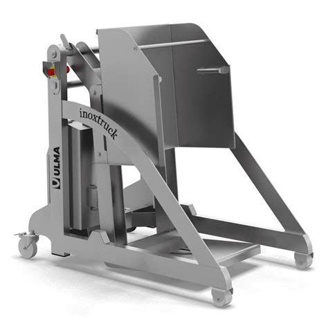 Ulma Inoxtruck Stainless Steel Electromanual Euro Bin Tilter Sitecraft