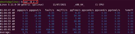 Sar Command Examples In Linux Cheat Sheet Golinuxcloud