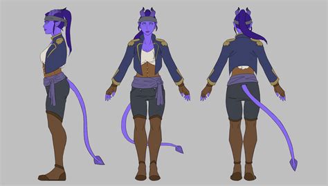Artstation Dnd Character Turnaround
