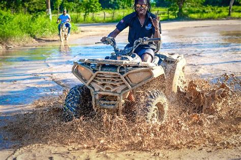 ATV Buggy Abenteuer zur Wasserhöhle und Macao Beach in Punta Cana zur