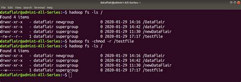 Frequently Used Hadoop Hdfs Commands With Examples Usage Dataflair