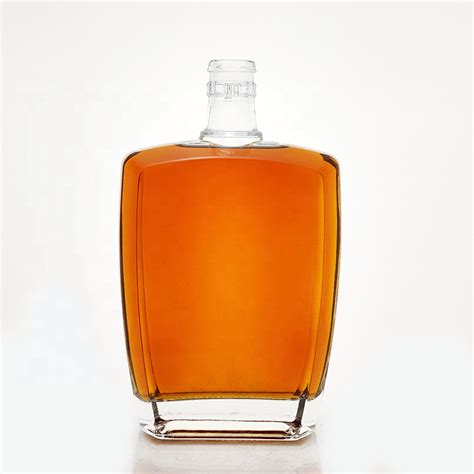 Fancy Empty Clear Beverage 500ml Xo Brandy Spirit Bottle Glass 500ml