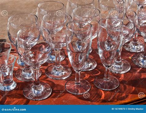 Pure Glasses Stock Image Image Of Clean Objects Table 16749873