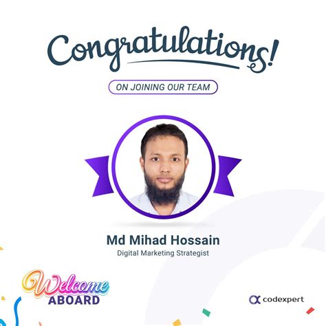 Faisal Hossain On Linkedin 🎉 We Are Thrilled To Announce A New Addition To Our Codexpert Inc…