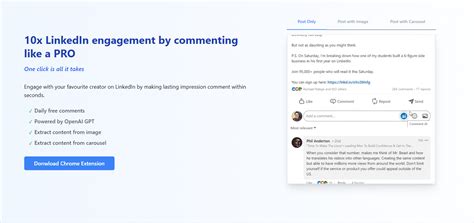 Linkedin Comment Ai Каталог нейросетей Библиотека промтов для Midjourney и Chatgpt