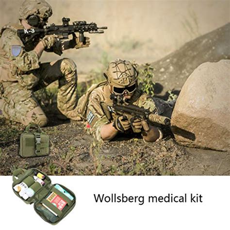 Aoutacc Tactical Molle Rip Away Emt Medical Pouch 1000d Nylon Empty