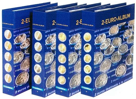 Münzalbum NUMIS für 2 Euro Gedenk Münzen Band 1 4 eurofischer