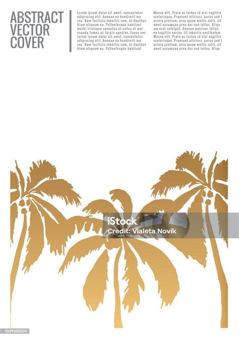 Ilustración De Plantilla De Diseño De Cubierta De Oro Y Más Vectores