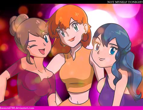 Misty May And Dawn Not Myself Tonight By Lunaazul788 On Deviantart