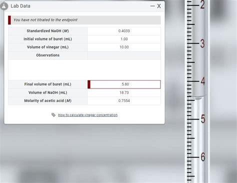 Answered A Lab Data X You Have Not Titrated To… Bartleby