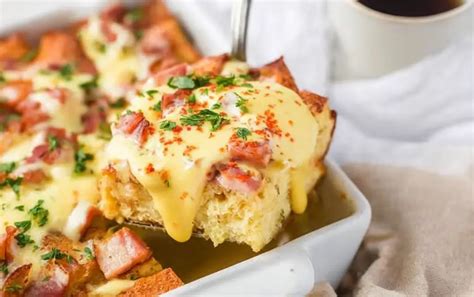 Eggs Benedict Casserole A Make Ahead Brunch Favorite