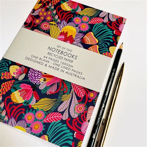 Garden Of Eden A5 Notebook Set Kirsten Katz