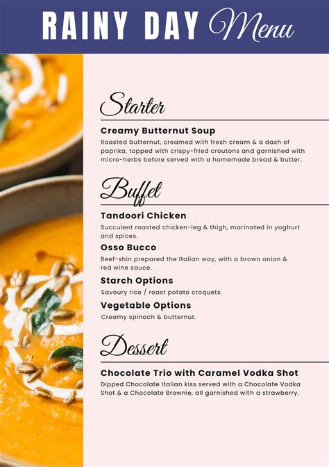 Function Menus Jackal Den