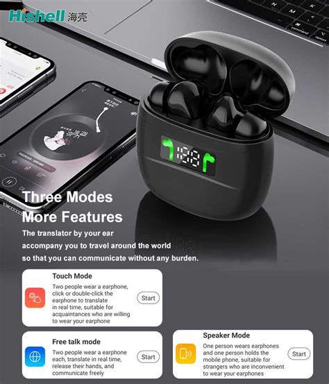China J Pro Real Time Translation Earbuds Instant Online Translate
