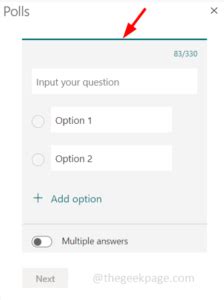 How To Create A Poll In Microsoft Outlook