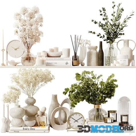 3d Model Decorative Set 266