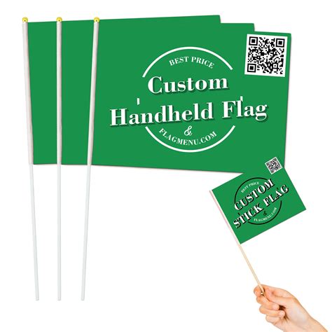 Custom Handheld Flags Uk Custom Hand Flag Mini Company Flag Custom