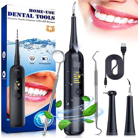 Electric Plaque Remover For Teeth Ultrasonic Tooth Cleaner Dental