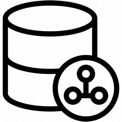 Data Model Database Database Model Database Modeling Icon