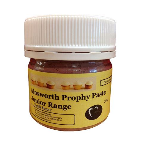 Ainsworth Prophylaxis Paste Vanilla 200g W9