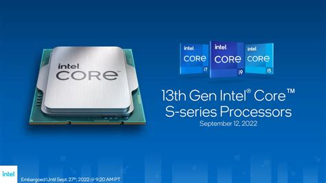 Intel Confirms Raptor Lake Launch To Include 6 CPUs TrendRadars