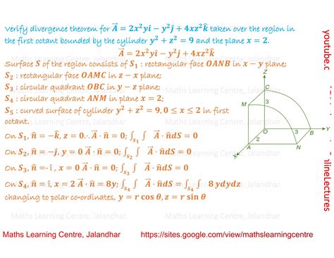 Advanced Mathematicsvector Calculusintegral Calculus Gauss