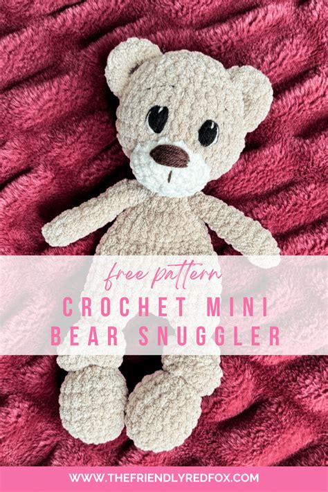 Free Bear Crochet Lovey