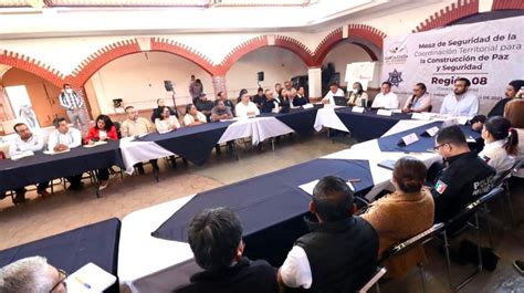 Iniciamos En Santa Lucía Del Camino Con Mesa De Seguridad Honorable