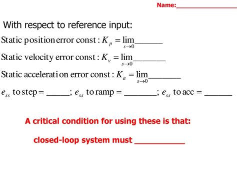 With Respect To Reference Input Ppt Download