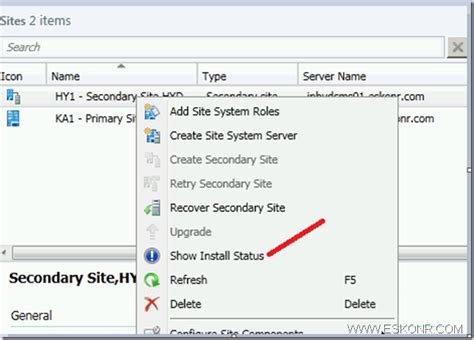 install sccm configmgr 2012 secondary site step by step with