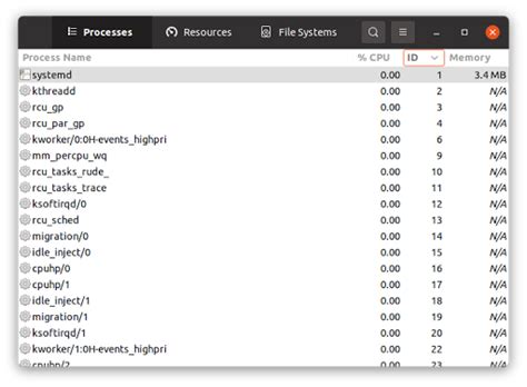 How To Use Ubuntu System Monitor