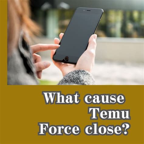 Troubleshooting Temu App Crashes Common Causes And Solutions