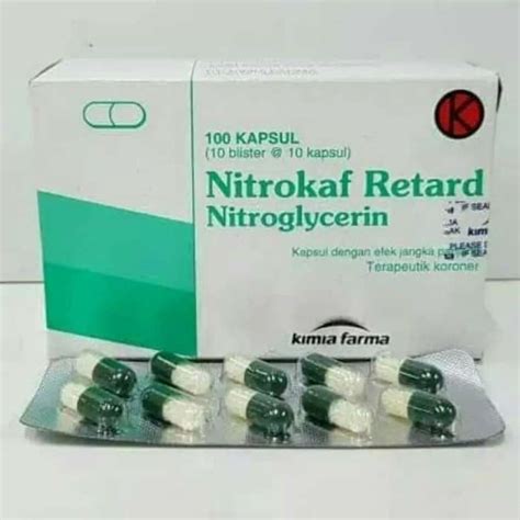 Jual Original Nitrokaf Retard Perbox Di Seller Jakarta Health Center