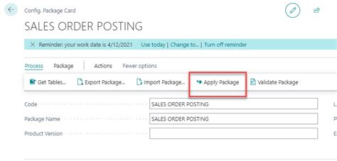 How To Post Transactions Using Configuration Package In Business Central Ammolh Saallvi Blog