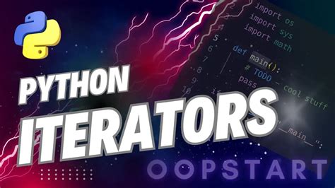 Python Iterators