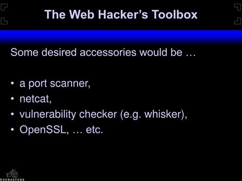 Ppt One Way Hacking Futility Of Firewalls In Web Hacking Powerpoint Presentation Id 344029