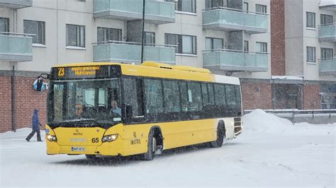 V S Bussipalvelut Scania Citywide LE K UB Jouko Bus Line In Imatra Finland YouTube