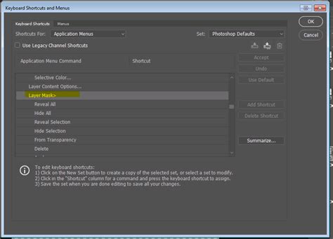 Solved Add Layer Mask Shortcut Adobe Product Community 7963538