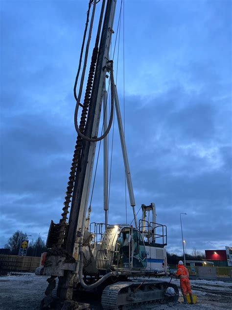 Piling Pilingrig Cfapiling Boredpiling Contigwalls Secantpiling