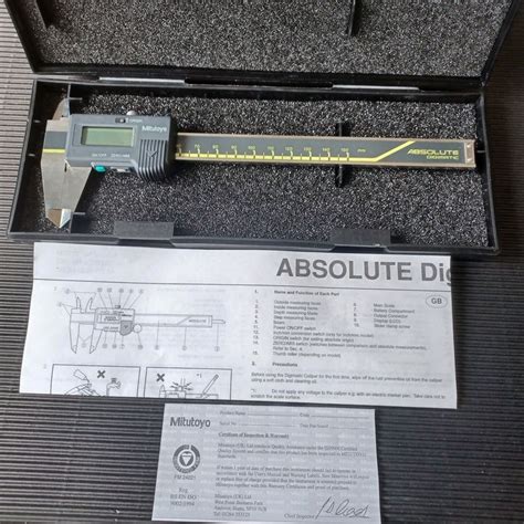 Messschieber Mitutoyo 500 196 30 Advanced Onsite Sensor Neu Gemäss