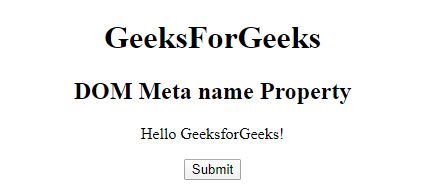 HTML DOM Meta Nombre Propiedad Barcelona Geeks