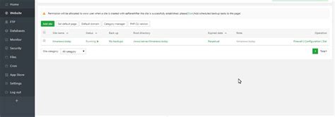 Wrong Site Directory Bug Aapanel Free Hosting Control Panel One Click Lamplemp
