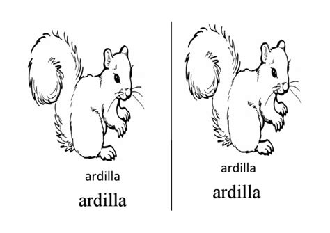 Vocal A Presentación Letra A Ardilla Pdf