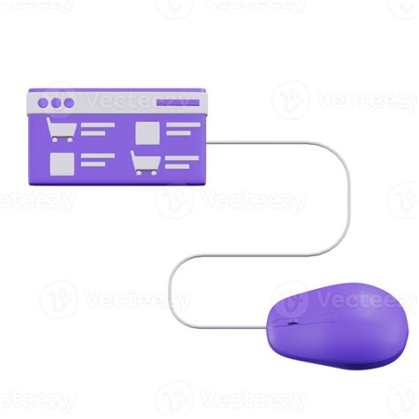 Ilustrações 3d De Marketing De Mouse 11153614 Png