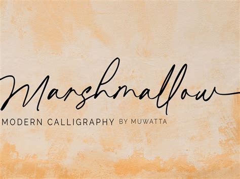 Marshmallow Free Font Graphic Fork