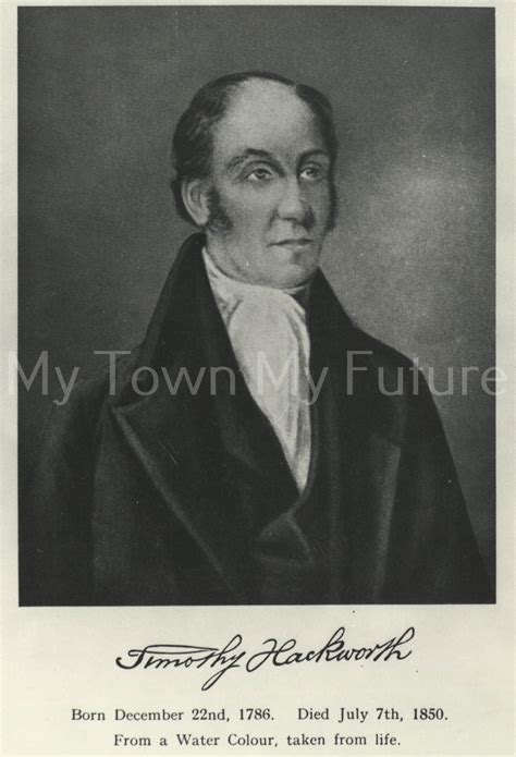 Timothy Hackworth My Town My Future