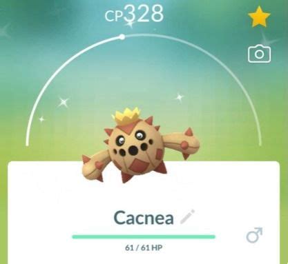 Shiny Cacnea Pokemon Go Video Gaming Video Games Others On Carousell